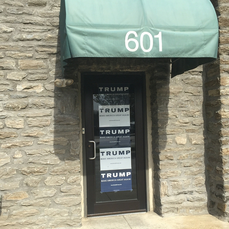 Donald Trump Opens Campaign Office in Conshohocken (For Realz ...