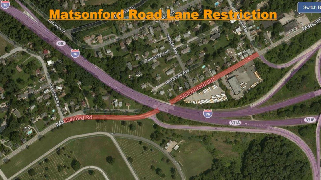 Upcoming Lane Restrictions on Matsonford Road - MoreThanTheCurve
