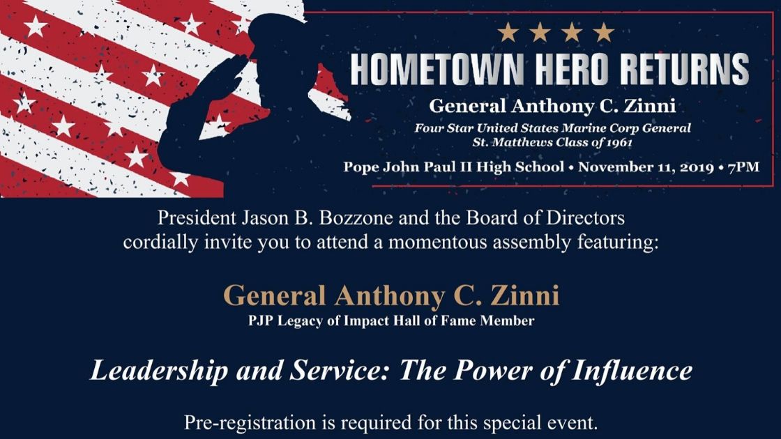 Hometown Hero Returns: General Anthony C. Zinni - MoreThanTheCurve