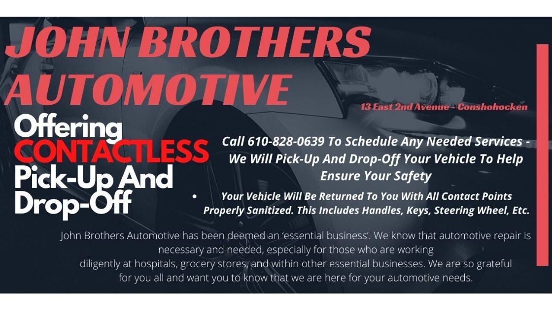 John Brothers Automotive offering contactless pickup and dropoff ...