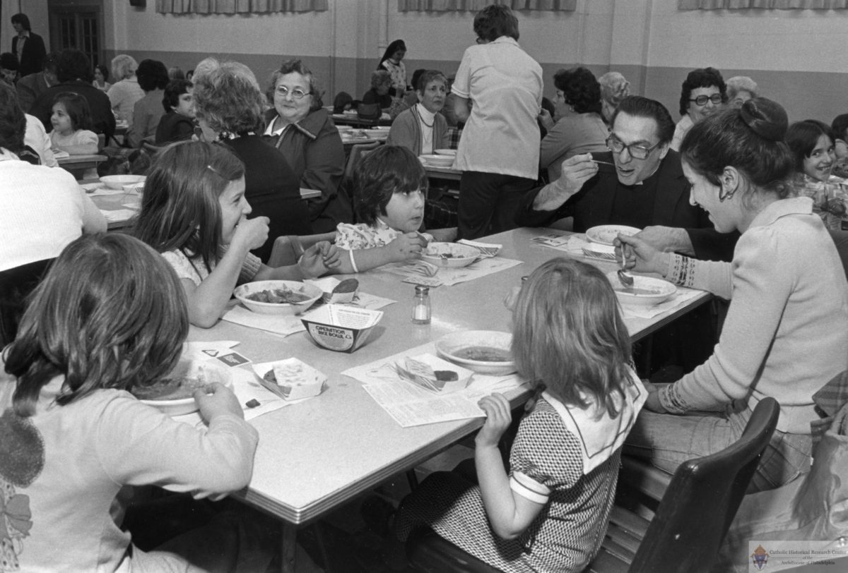A look back | Poor man's supper on Ash Wednesday in 1976 at SS. Cosmas ...
