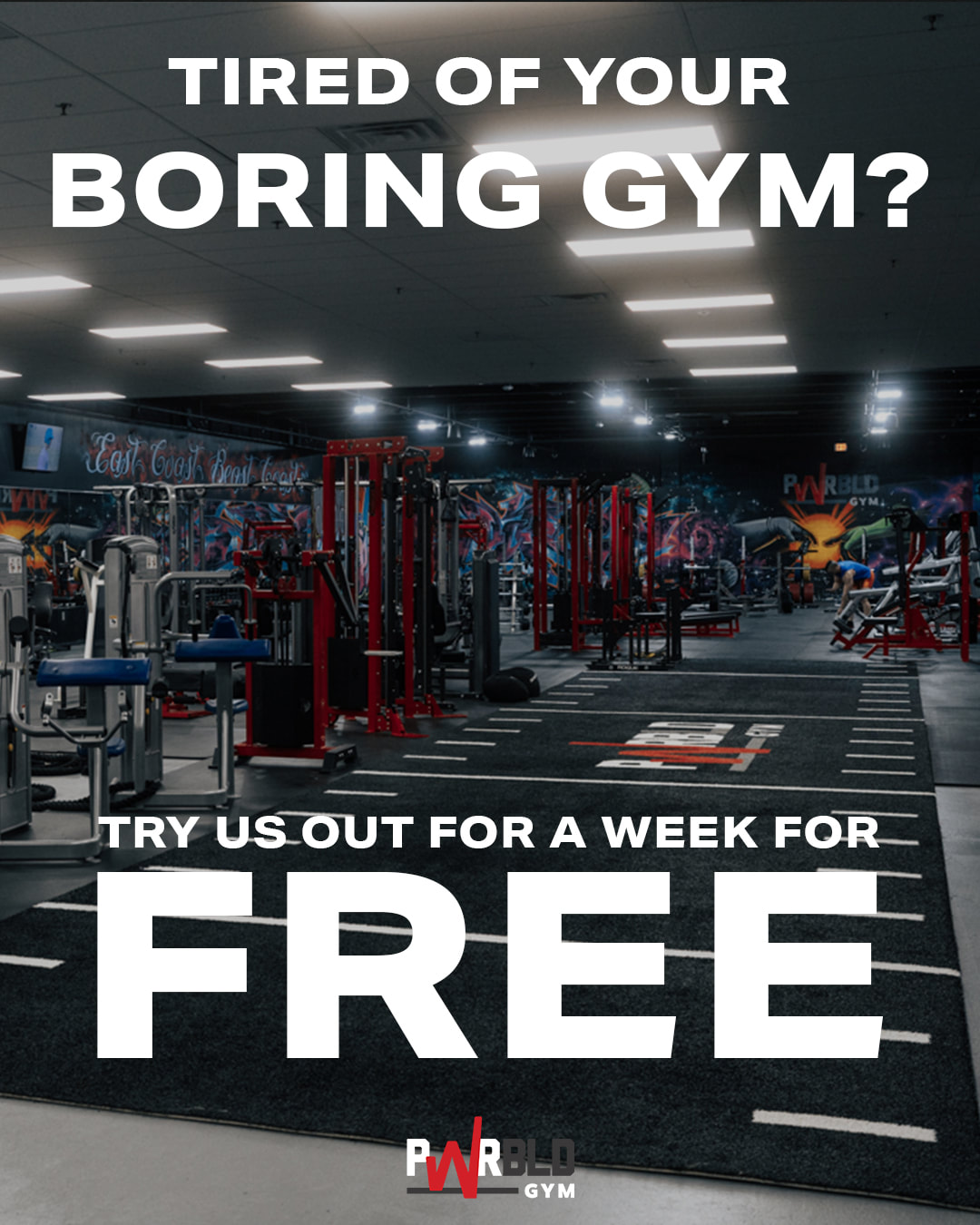 Free week at PWRBLD Gym in Conshohocken and King of Prussia ...