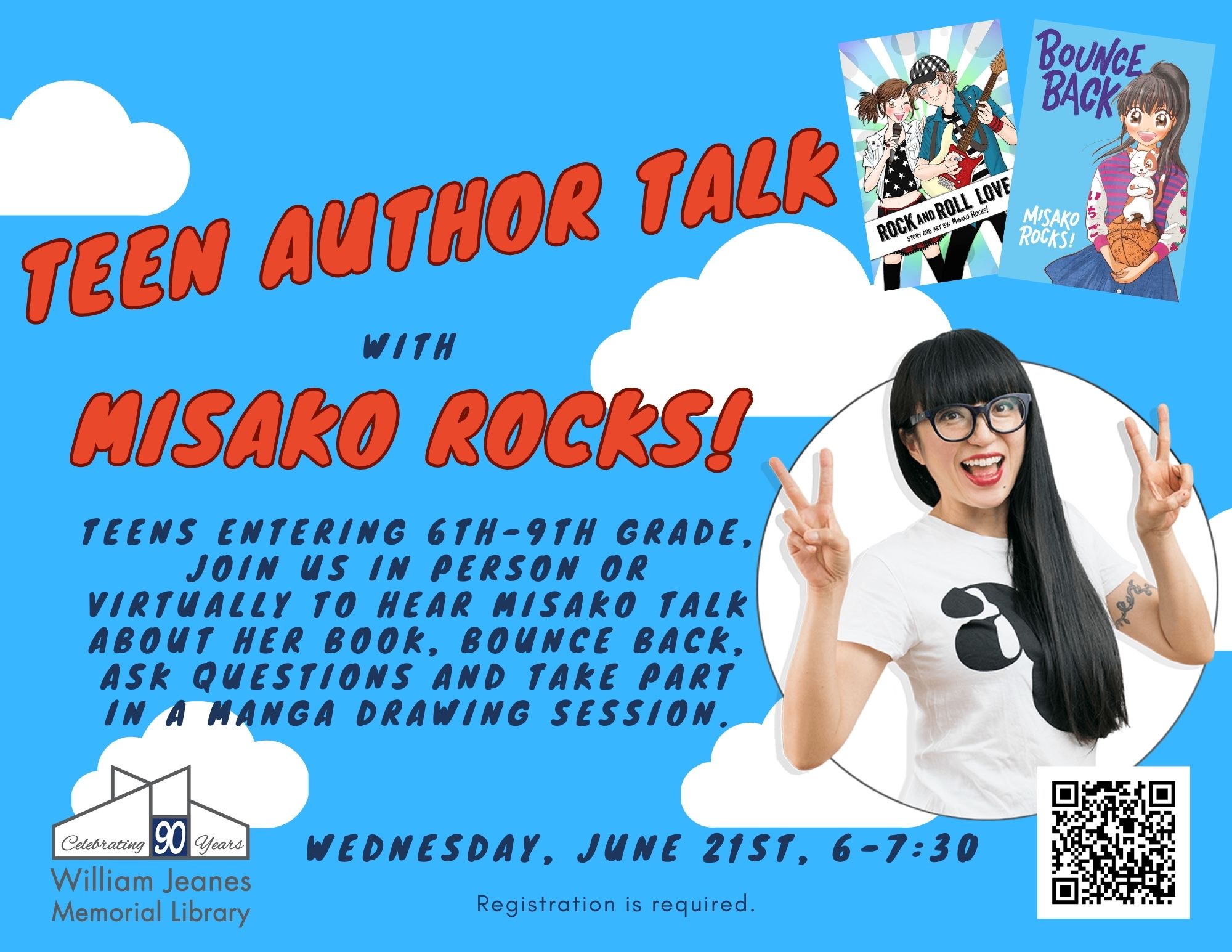 Teen Author Talk with Misako Rocks - MoreThanTheCurve