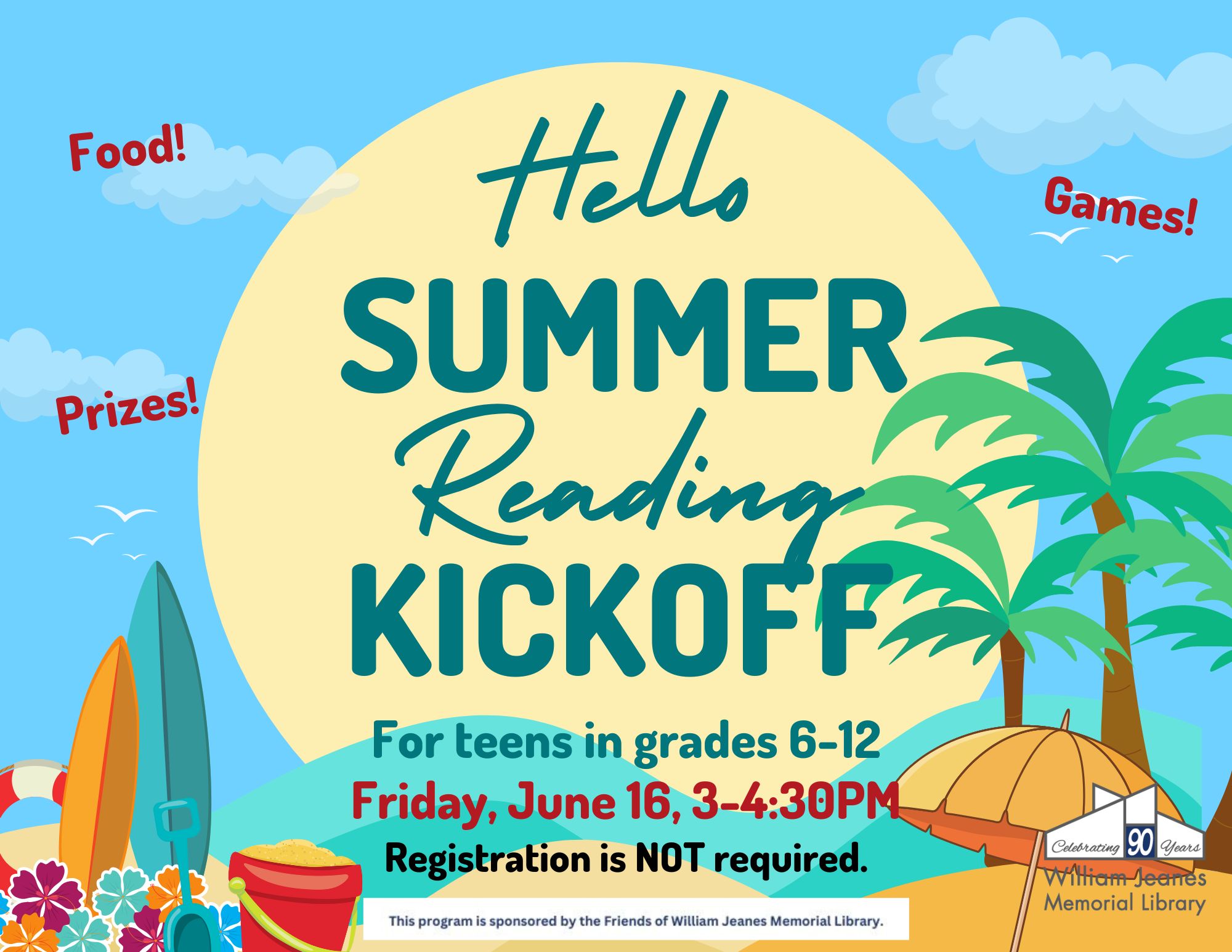 Teen Summer (Reading) Kickoff - MoreThanTheCurve