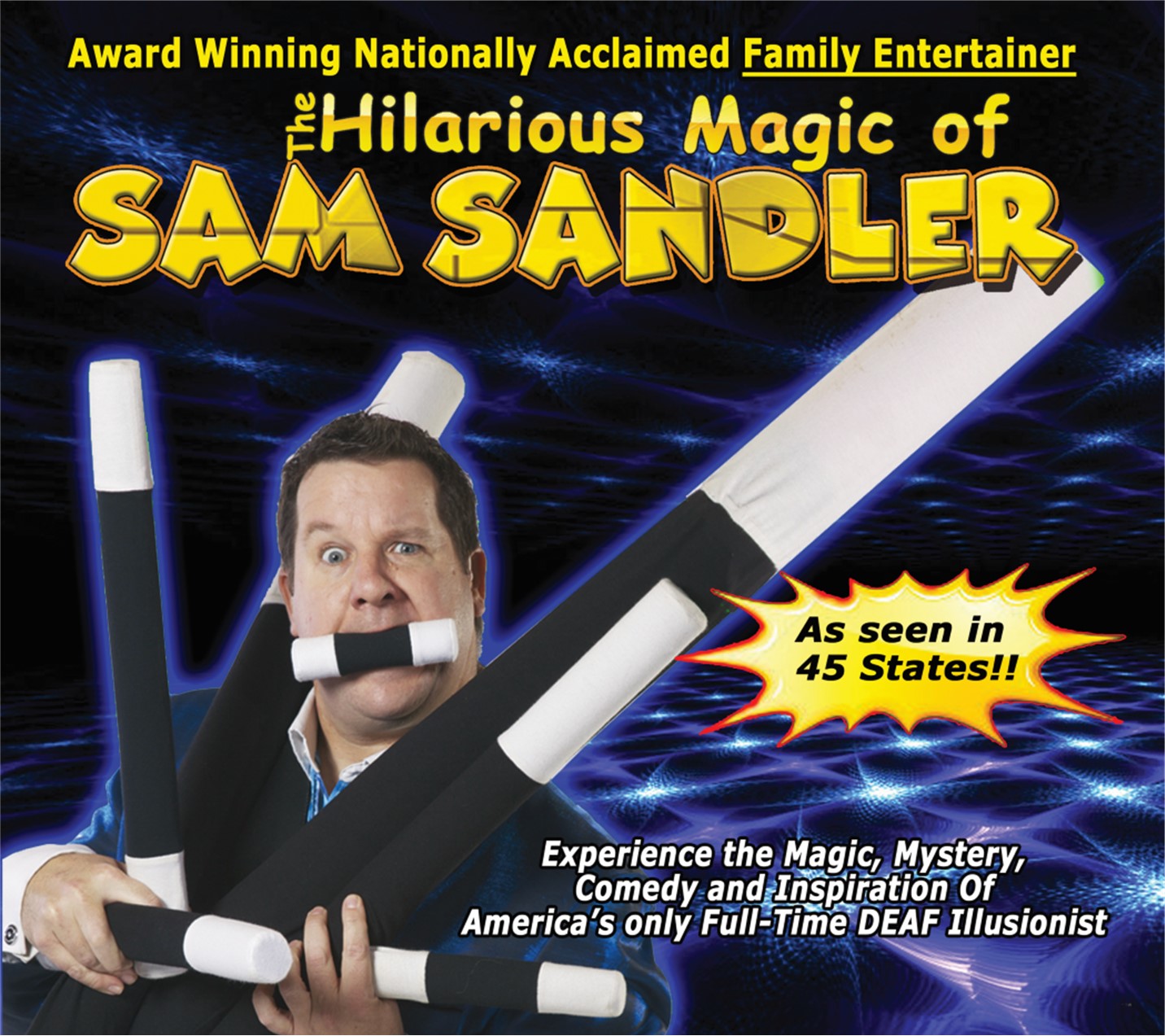 Hilarious Magic of Sam Sandler - MoreThanTheCurve