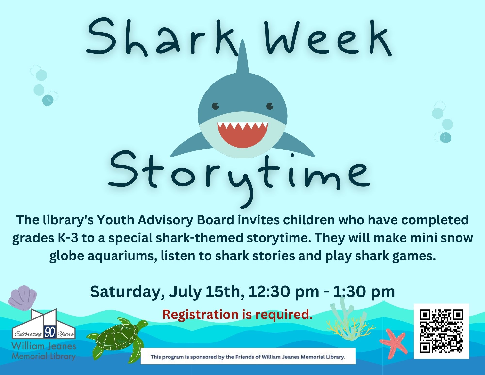 Shark Week Storytime - MoreThanTheCurve