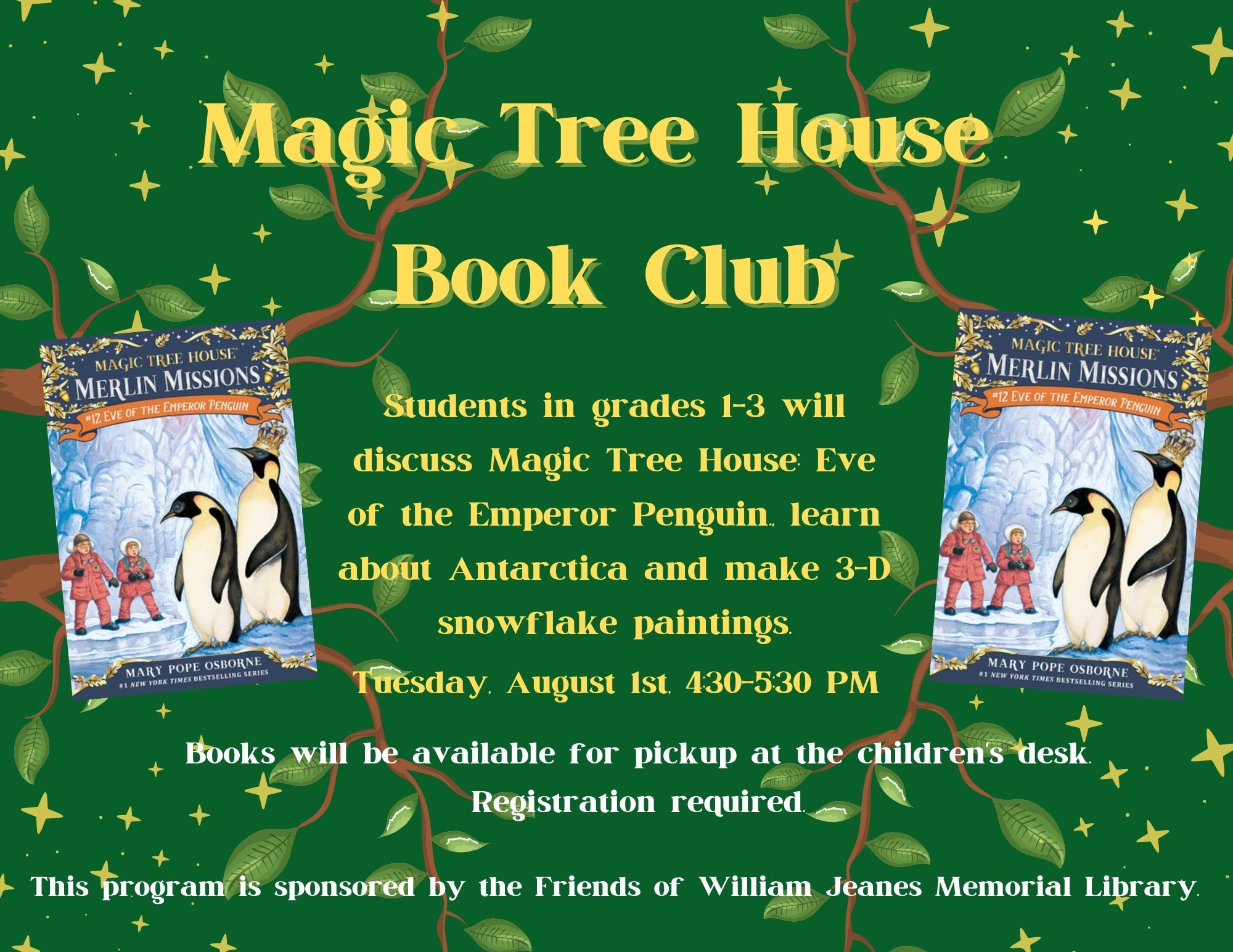 Magic Tree House Book Club – Eve of the Emperor Penguin - MoreThanTheCurve