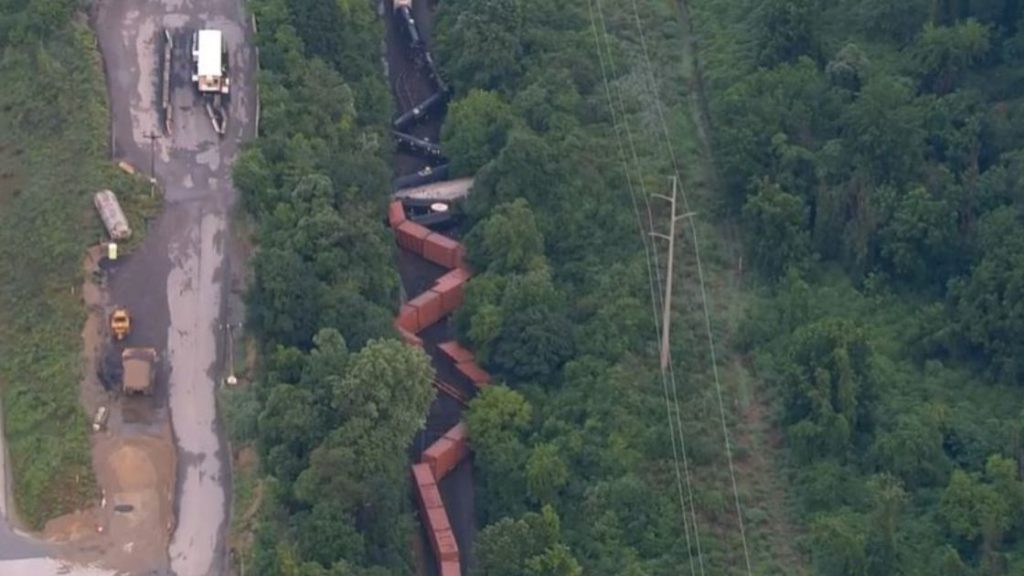 WHYY follows up on train derailment in Whitemarsh caused by sink hole ...