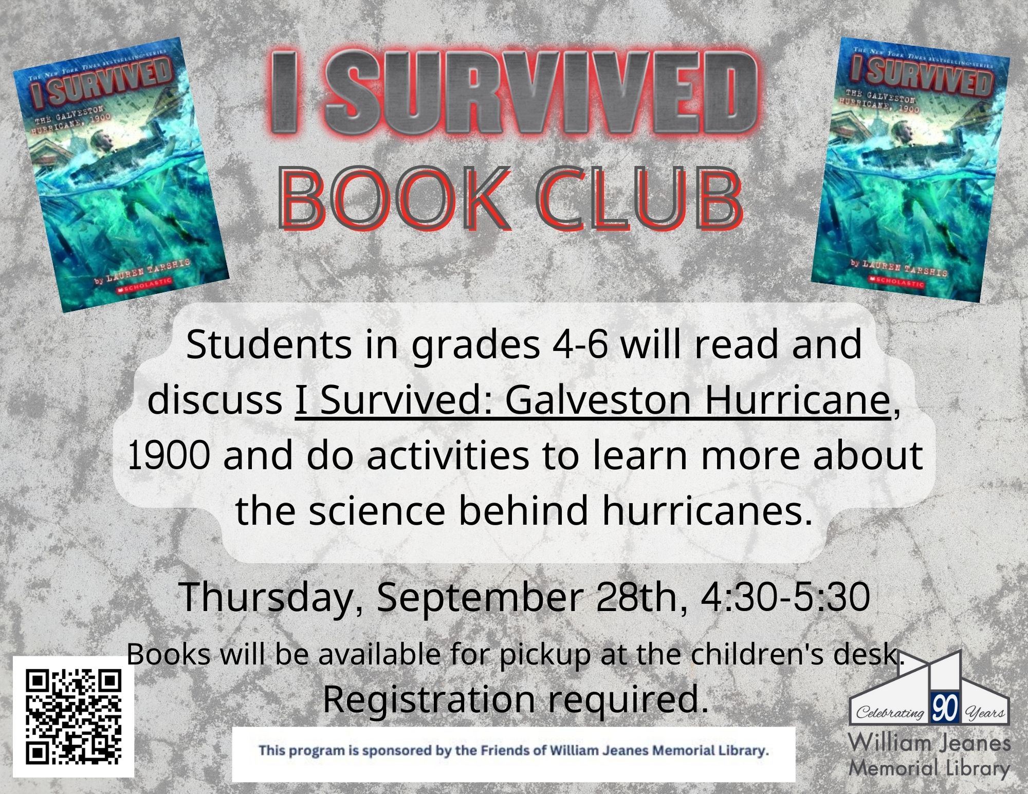 I Survived Book Club: Galveston Hurricane, 1900 - MoreThanTheCurve