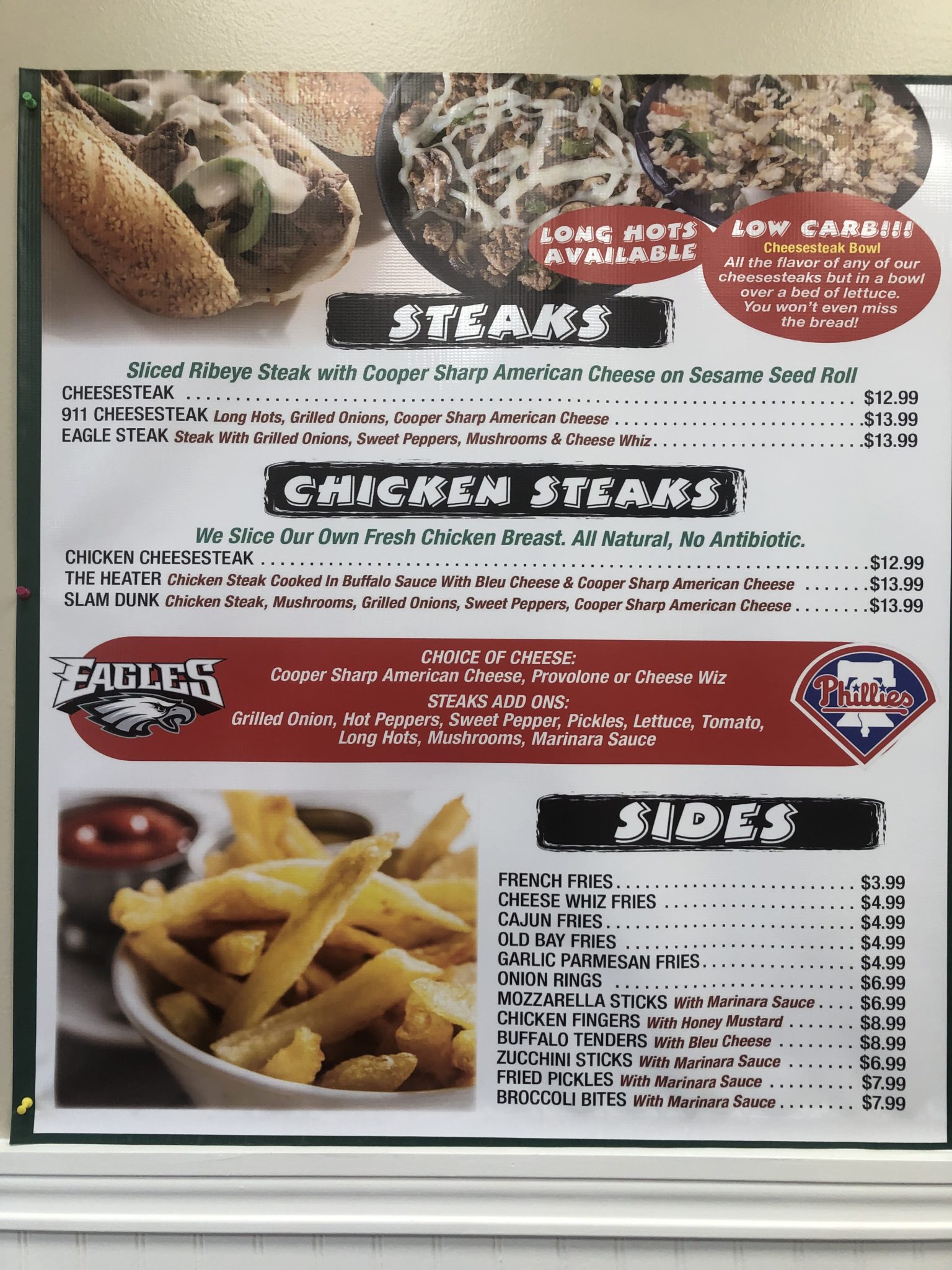 Alex's Steaks & Wings set to open in East Norriton on December 29th ...