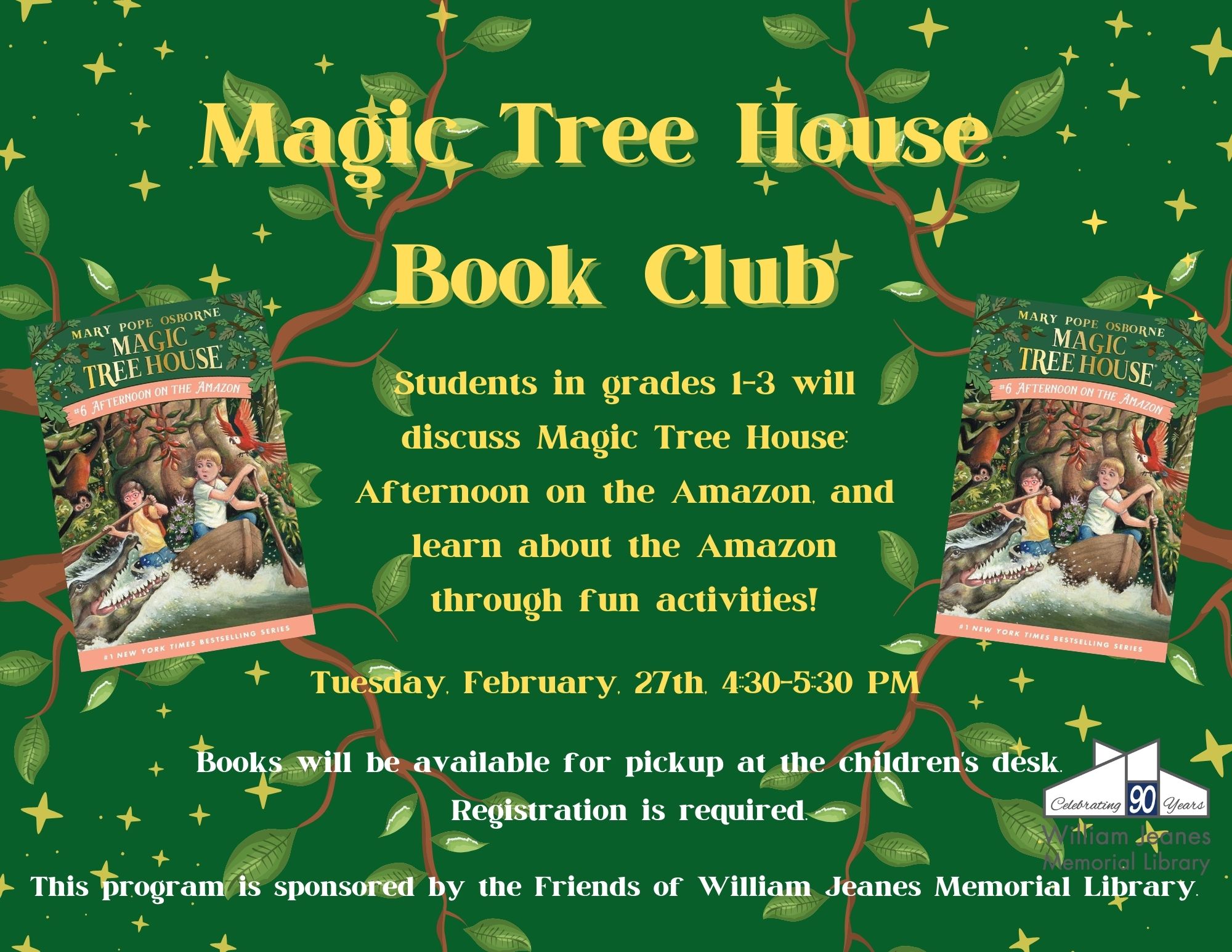 Magic Tree House Book Club – Afternoon on the Amazon - MoreThanTheCurve