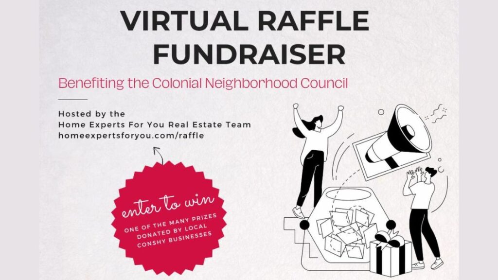 Virtual raffle for the Colonial Neighborhood Council - MoreThanTheCurve