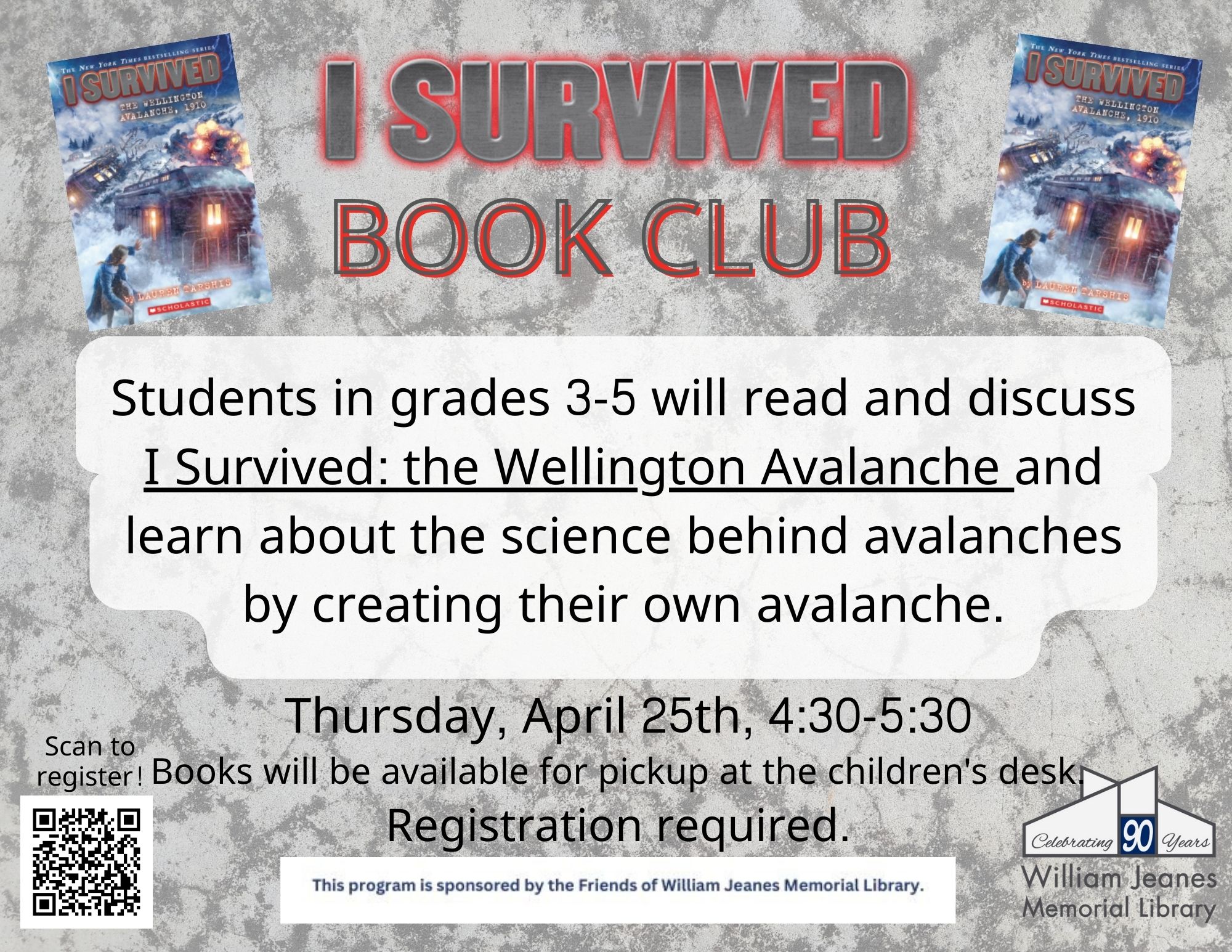 I Survived Book Club: the Wellington Avalanche - MoreThanTheCurve