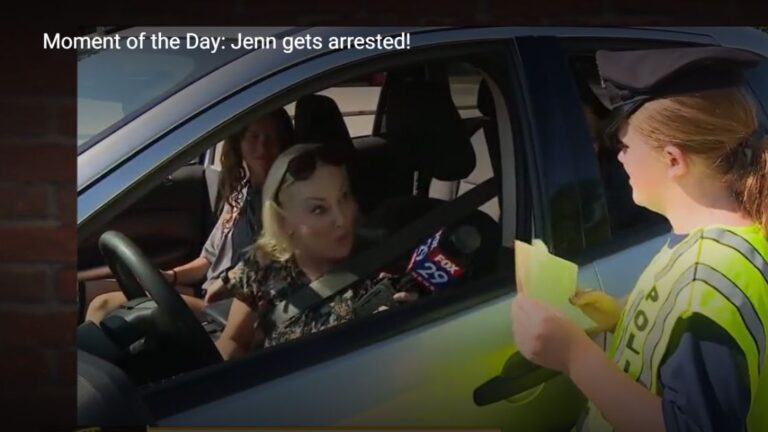 Kids at Whitemarsh's Cop Camp arrest FOX29's Jennaphr Frederick ...