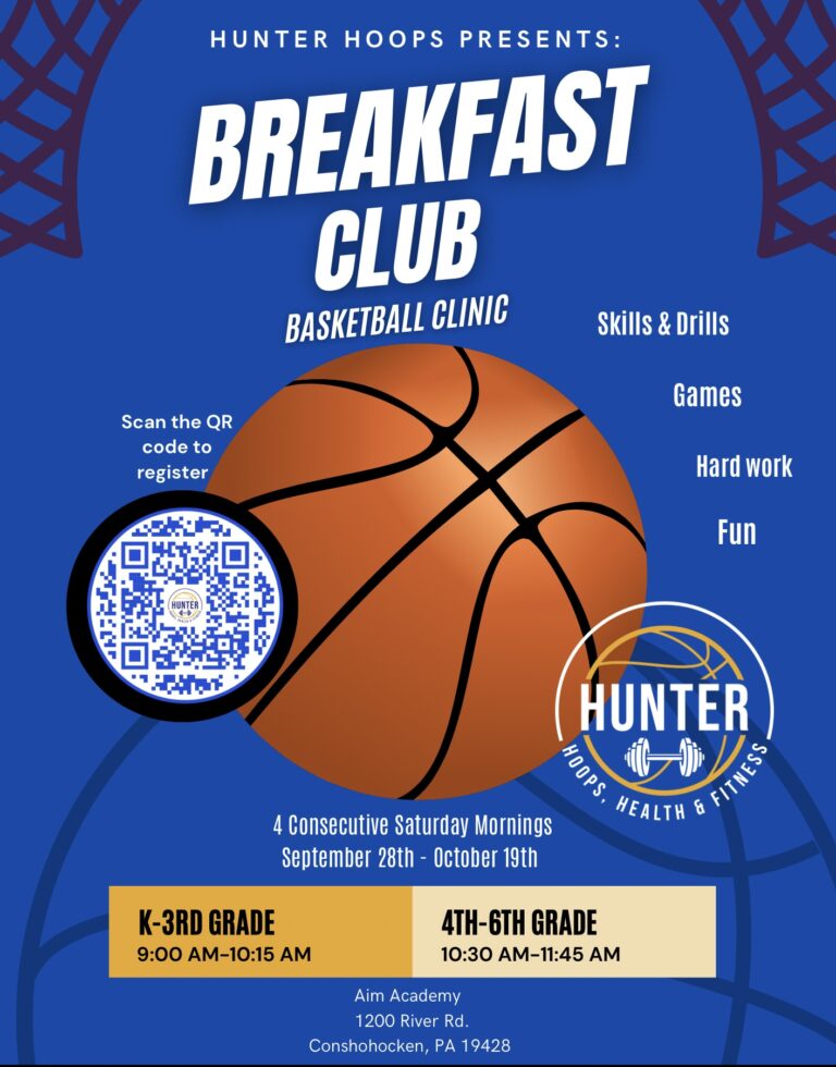 Registration open for Hunter Hoops Breakfast Club basketball clinic for ...