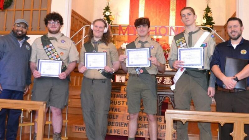 Four new Eagle Scouts recognized in Conshohocken - MoreThanTheCurve