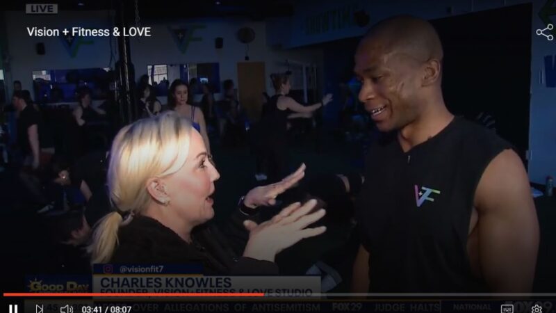 FOX29's Jennaphr Frederick visited Vision + Fitness and LOVE in ...