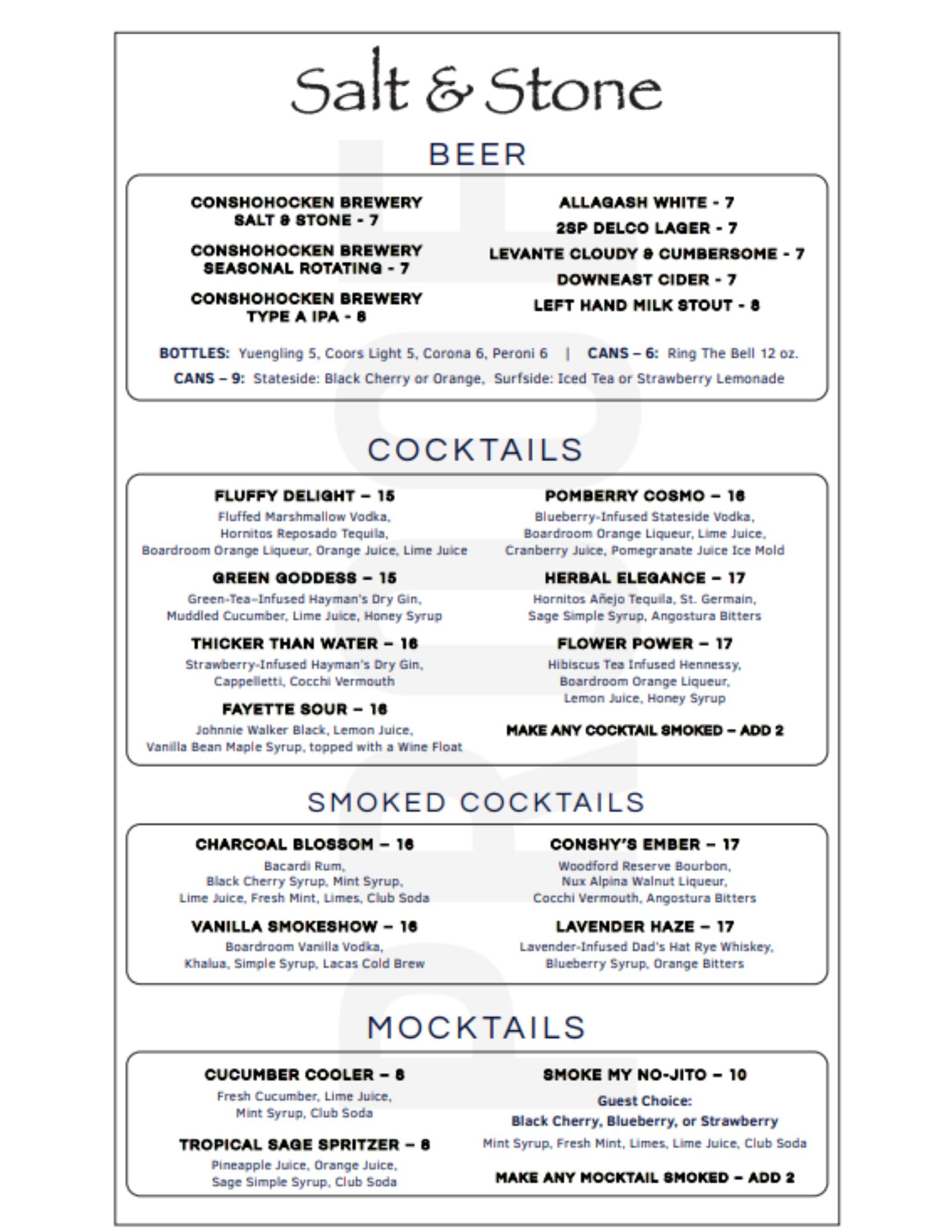 Salt & Stone preparing to open in Conshohocken - MoreThanTheCurve