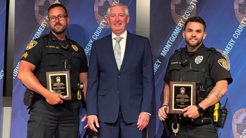Two Plymouth Township police officers recognized for heroism - MoreThanTheCurve