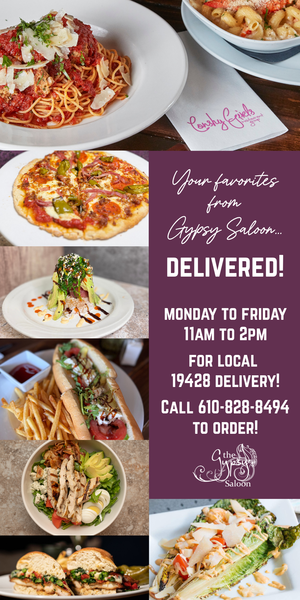 Local lunch delivery from Gypsy Saloon - MoreThanTheCurve